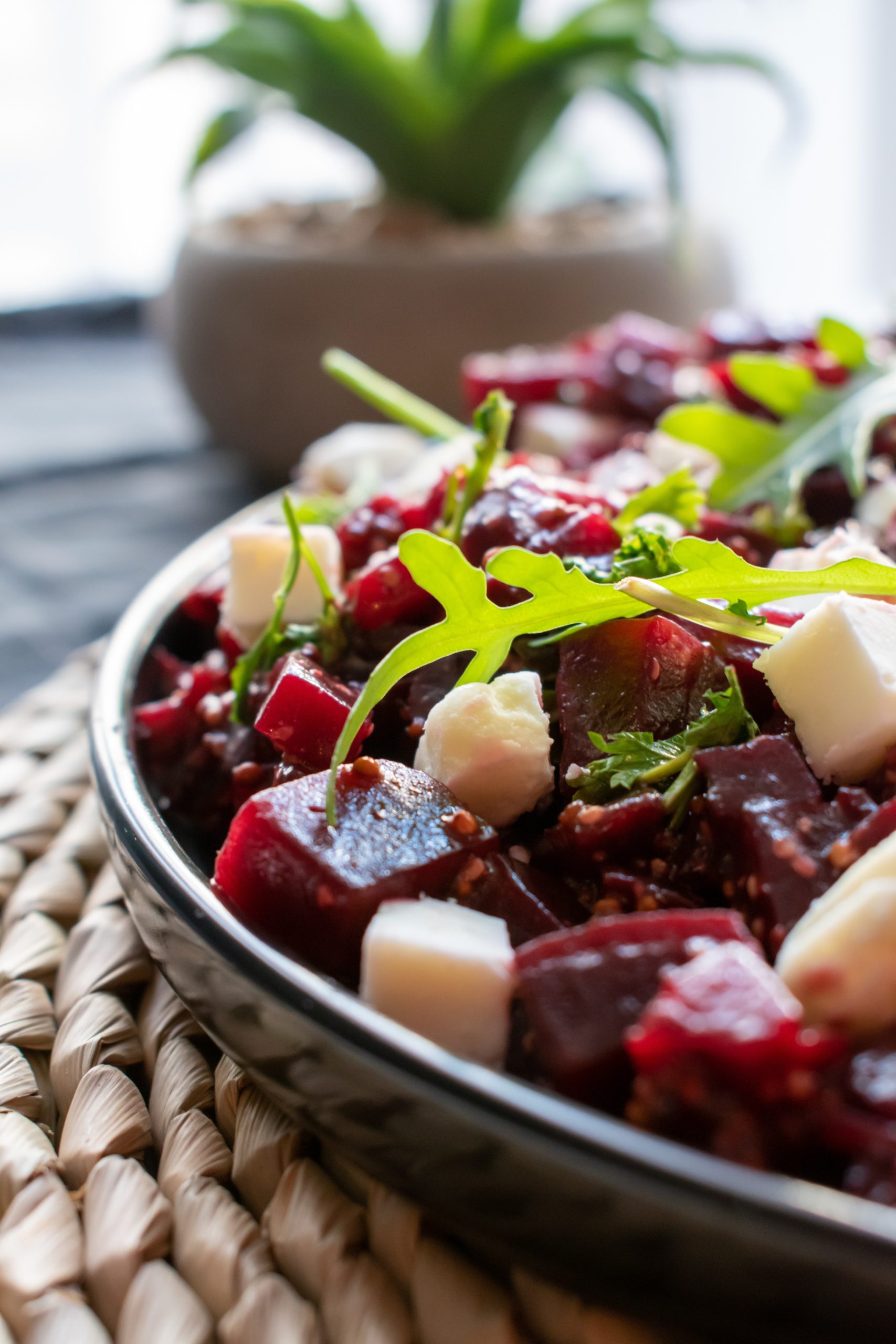 Maple Roasted Beet Salad - Larisa Life and Style